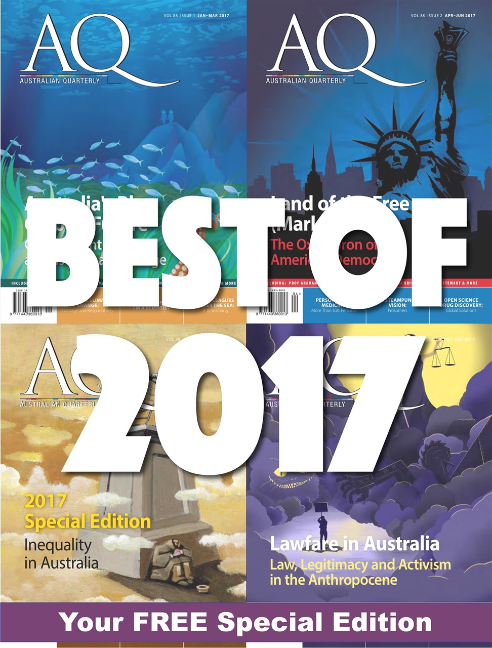 AQ: Australian Quarterly Magazine - 88.5 Best of 2017 - SPECIAL Special ...