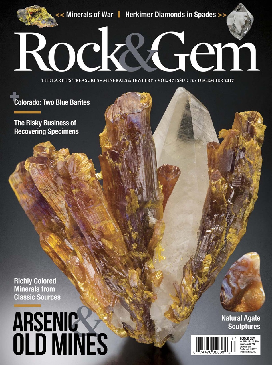Rock&Gem Magazine - December 2017 Back Issue