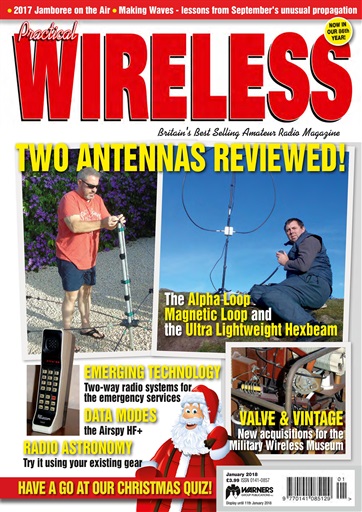 Practical Wireless Magazine - January 2018 Back Issue