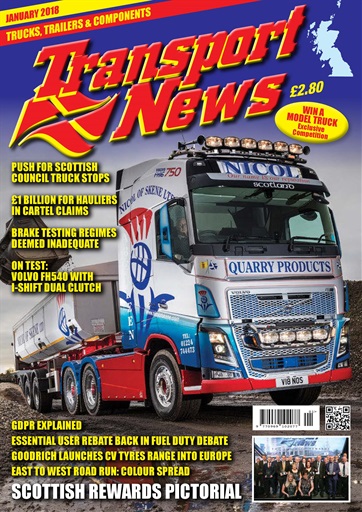 Transport News Magazine - January 2018 Back Issue
