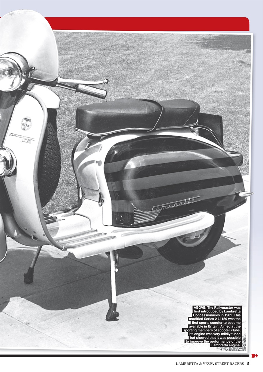Scootering Magazine - Lambretta & Vespa Street Racers Special Issue