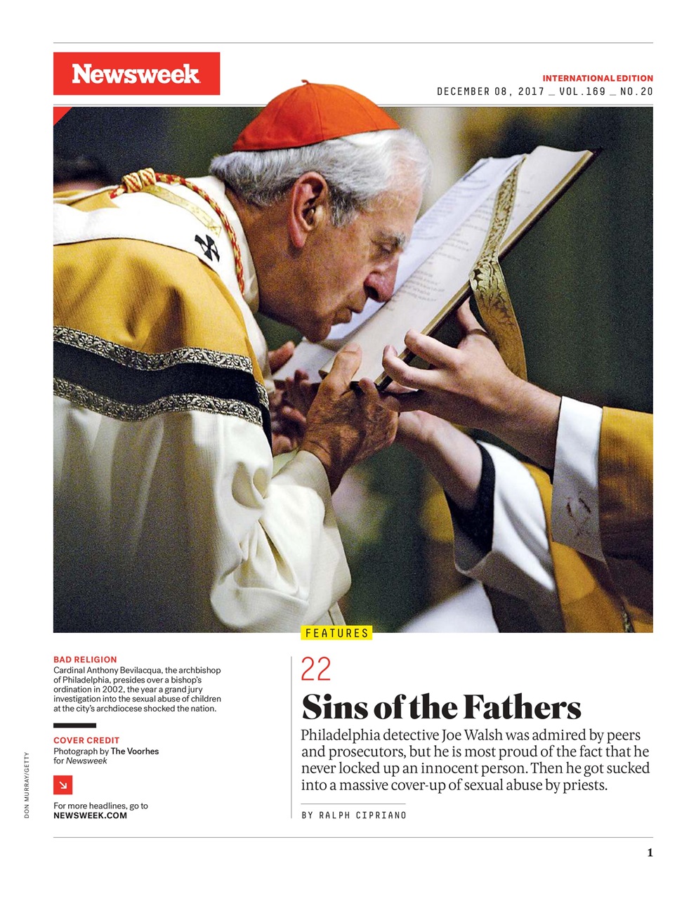 Newsweek International Magazine - 08 December 2017 Subscriptions ...