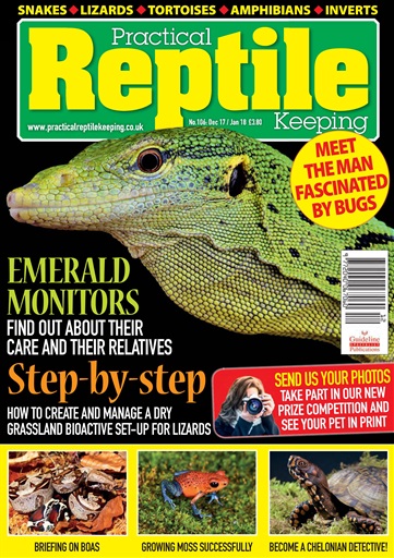Practical Reptile Keeping Magazine - Jan - Dec 2017 Back Issue
