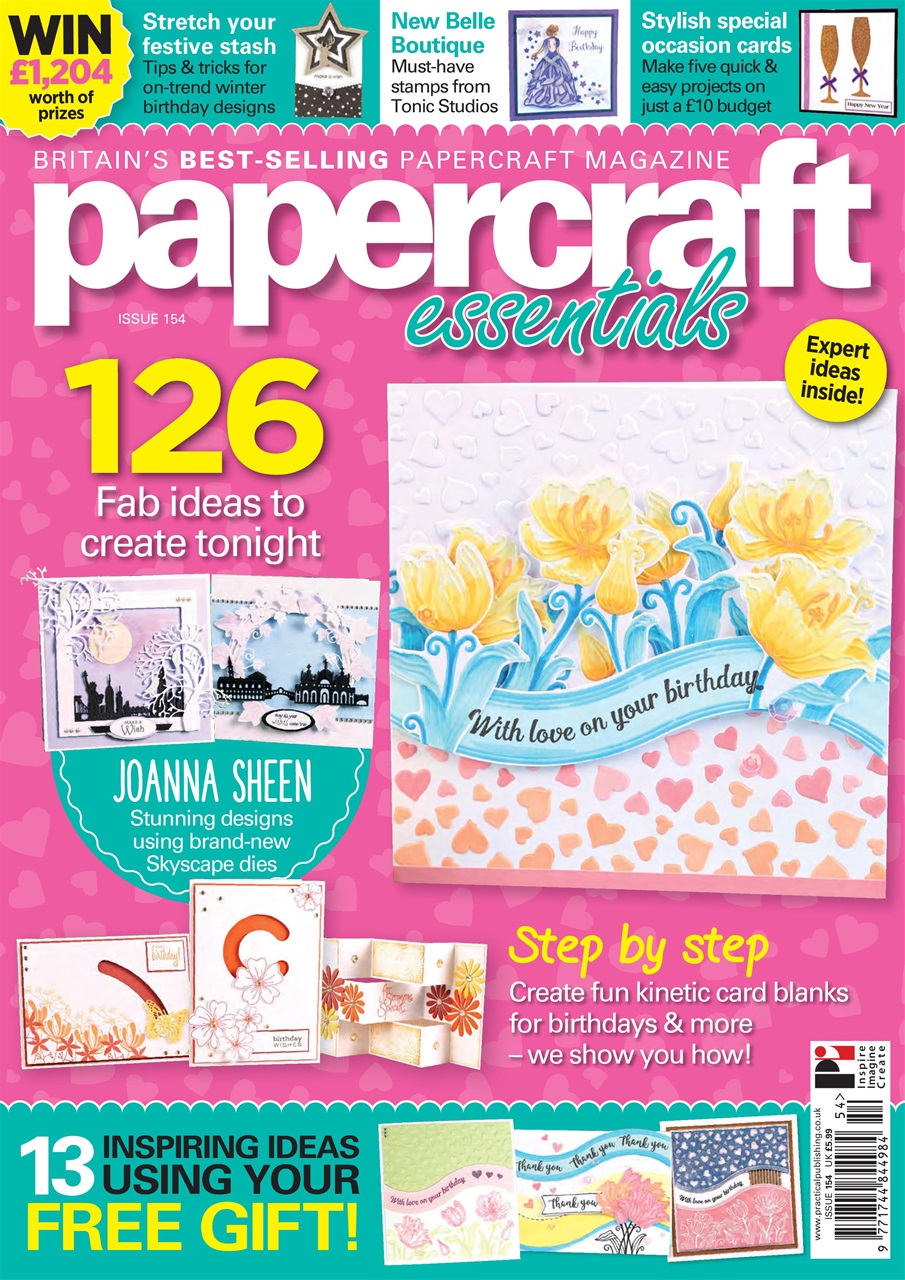 Papercraft Essentials Magazine - Issue 154 Back Issue