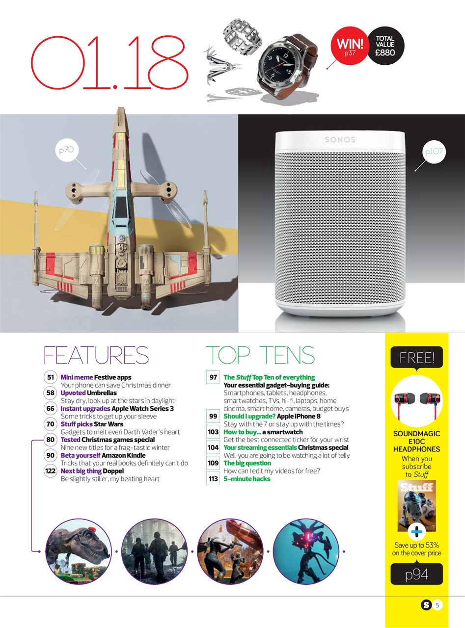 Stuff Magazine - January 2018 Back Issue