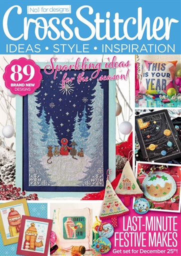 CrossStitcher Magazine - January 2018 Back Issue