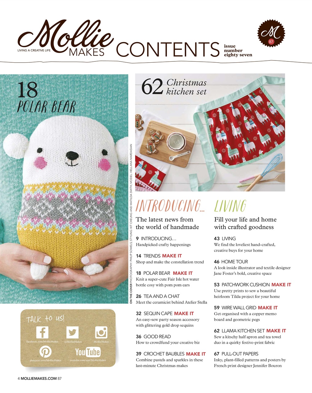 Mollie magazine - Issue 87 Back Issue