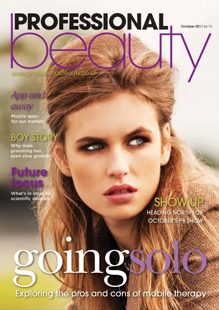 Professional Beauty Magazine - Professional Beauty October 2011 Back Issue