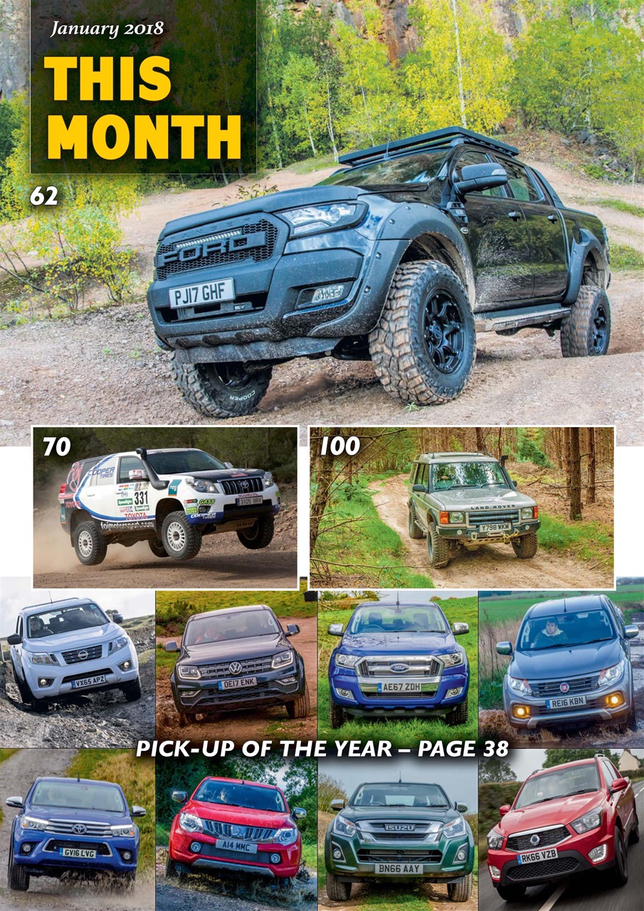 Overlander 4X4 Magazine - January 2018 Back Issue