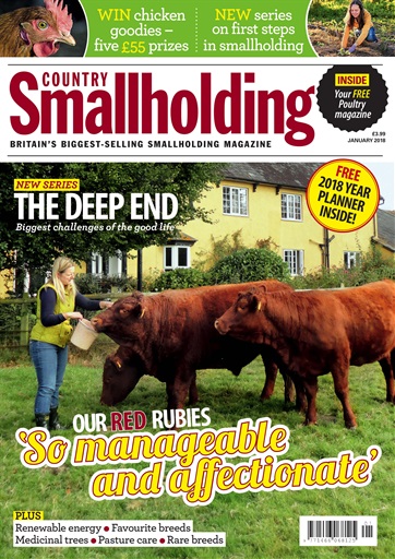The Country Smallholder Magazine - Jan-18 Back Issue