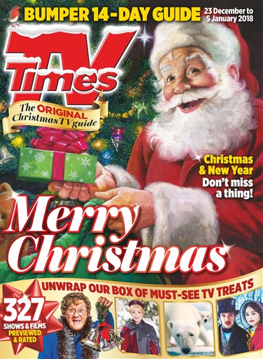 TV Times Magazine - 23rd Dec 2017 - 5th Jan 2018 Back Issue