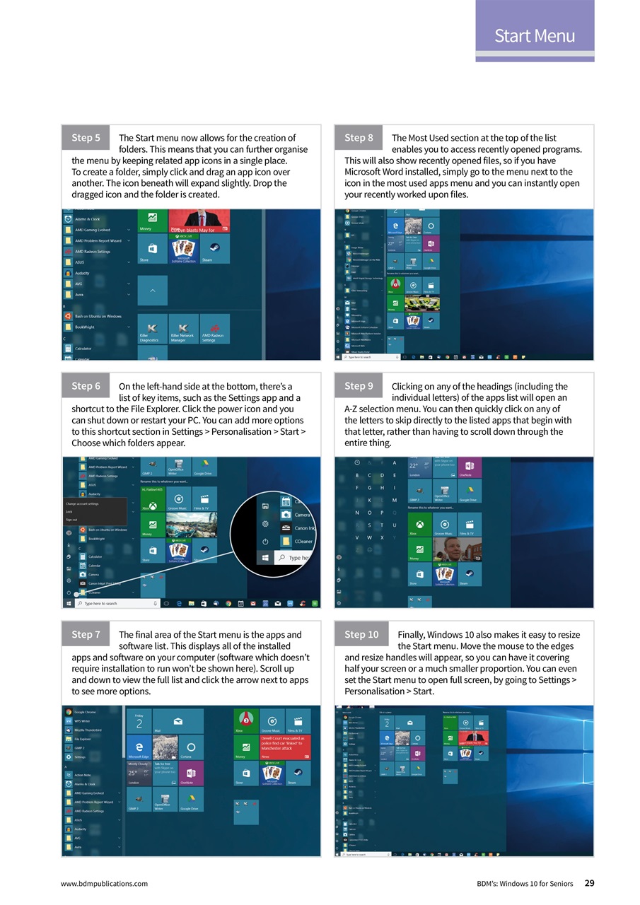 Tech for Seniors Magazine - Windows 10 for Seniors Back Issue