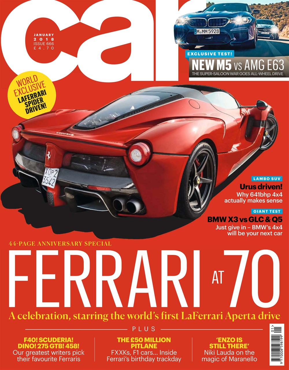 Car Magazine - January 2018 Back Issue