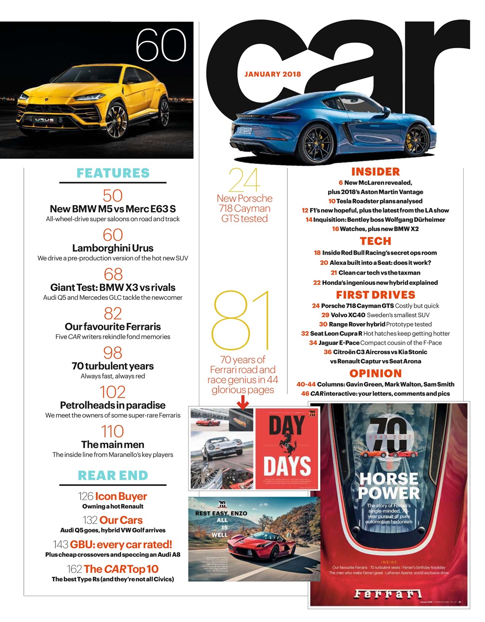 Car Magazine - January 2018 Back Issue