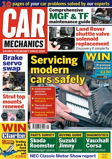 Car Mechanics Magazine - January 2018 Back Issue