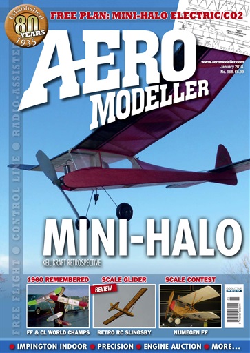 AeroModeller Magazine - 050 January 2018 Back Issue