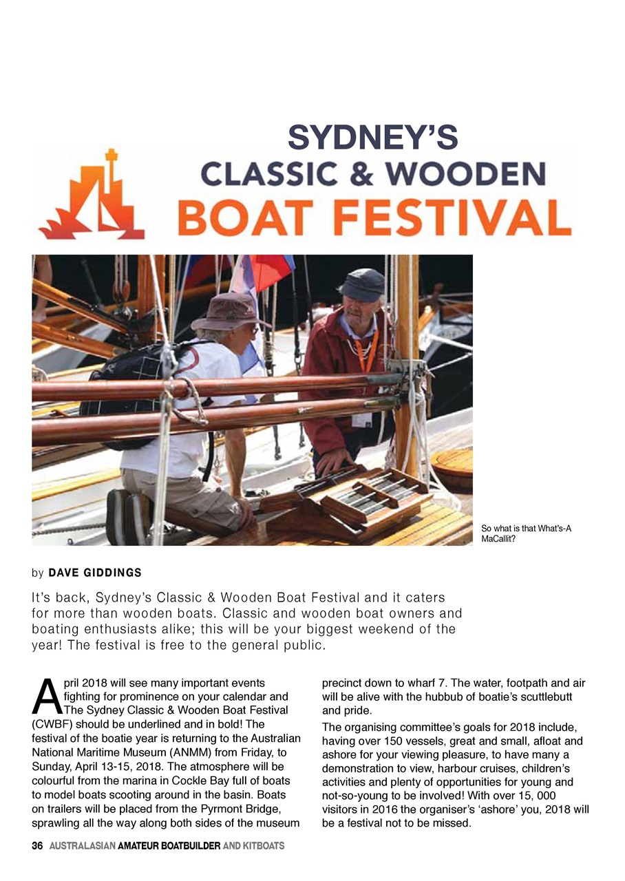Australian Amateur Boat Builder Magazine - AABB 100 Back Issue