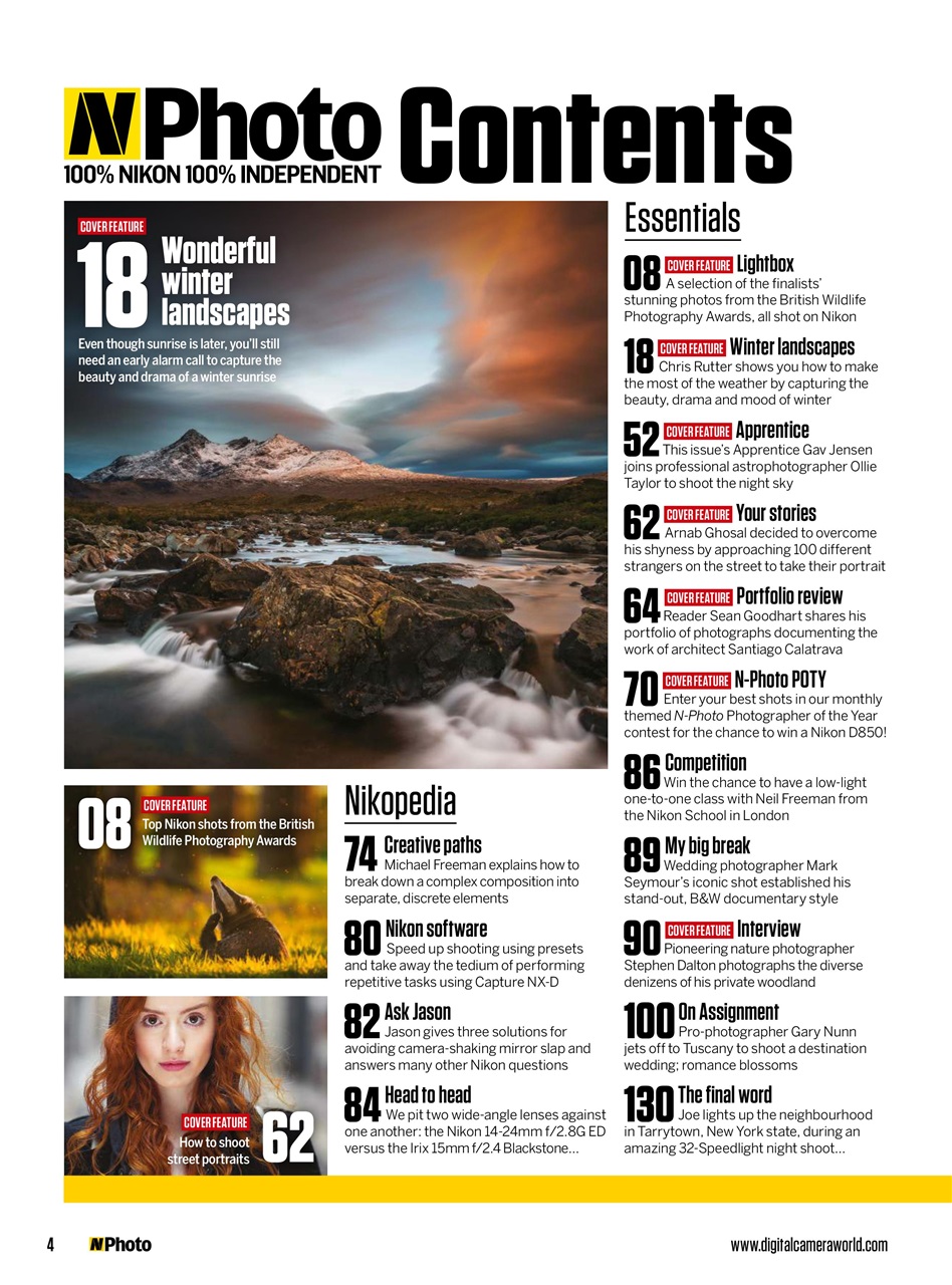 N-Photo Magazine - January 2017 Back Issue