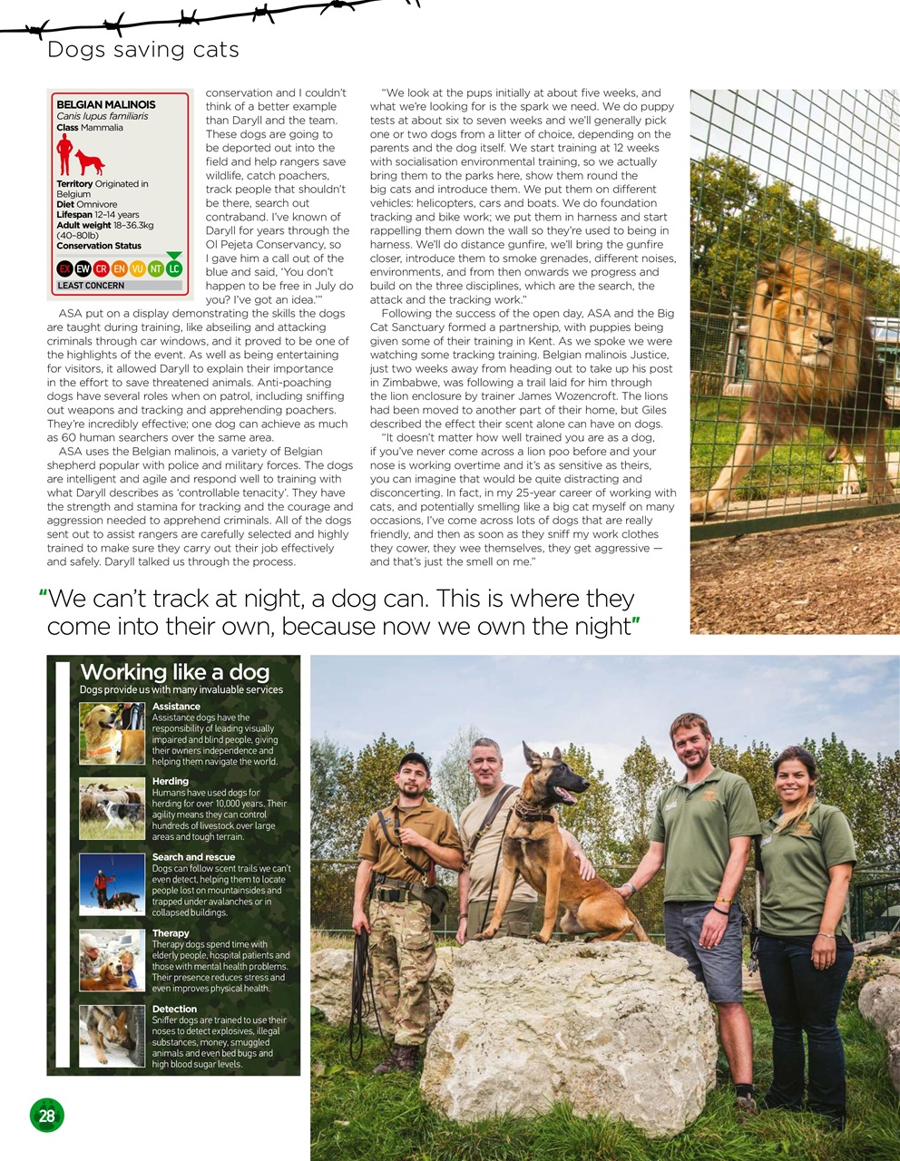 World of Animals Magazine - Issue 54 Back Issue