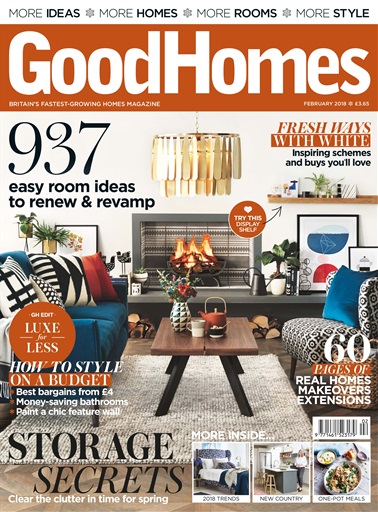 Good Homes Magazine - February 2018 Back Issue