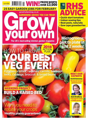 Grow Your Own Magazine - Feb-18 Back Issue