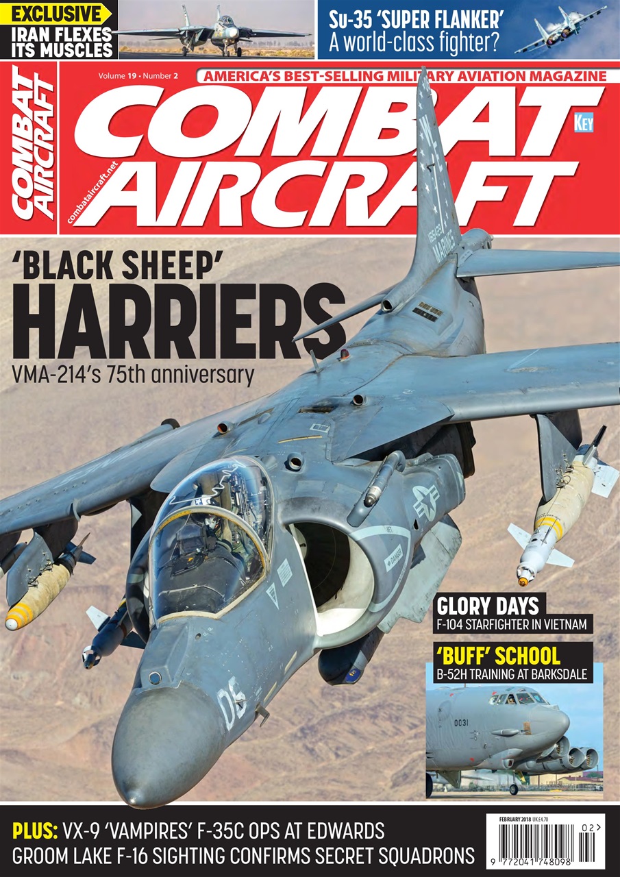Combat Aircraft Journal Magazine - February 2018 Back Issue