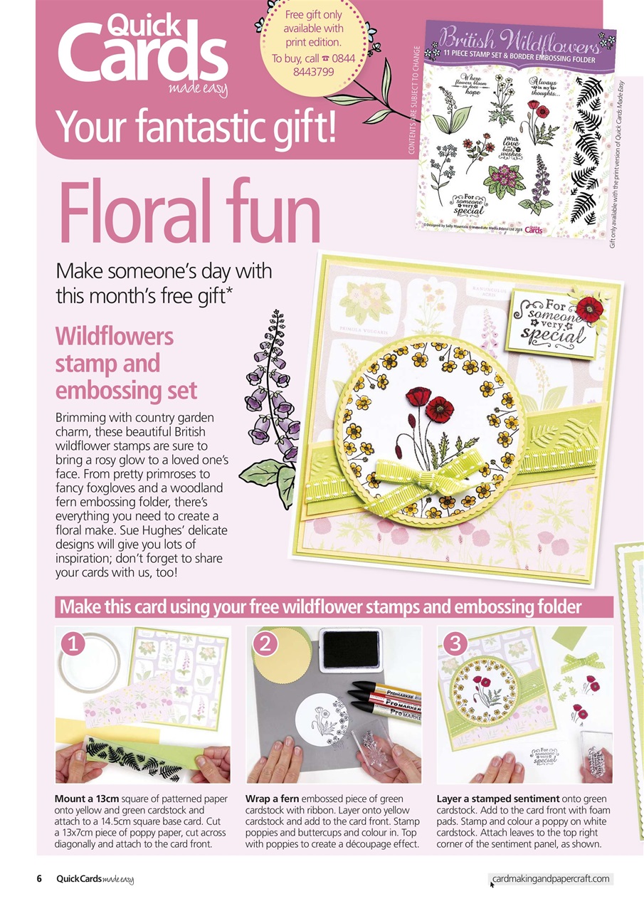 Quick Cards Made Easy Magazine - January 2018 Subscriptions | Pocketmags