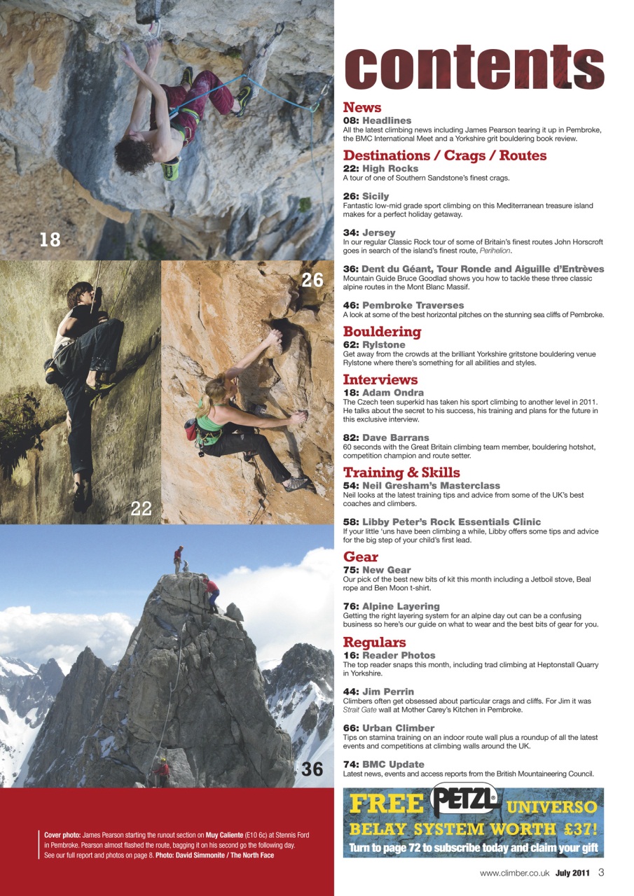 Climber Magazine - Climber Jul11 Back Issue