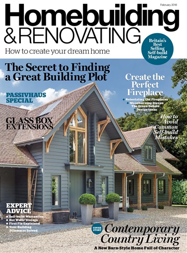 Homebuilding & Renovating Magazine - February 2018 Back Issue