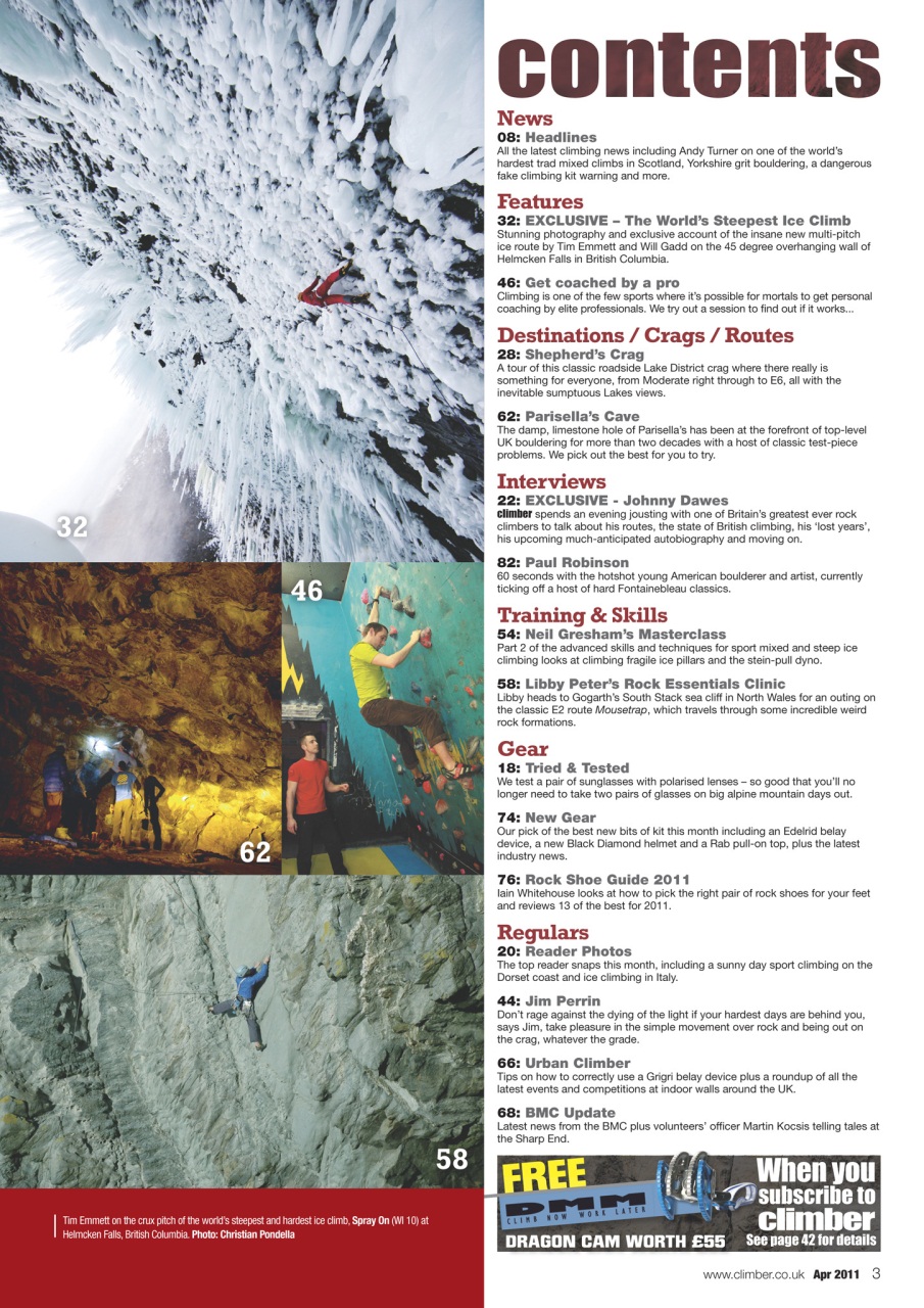 Climber Magazine - Climber Apr11 Back Issue