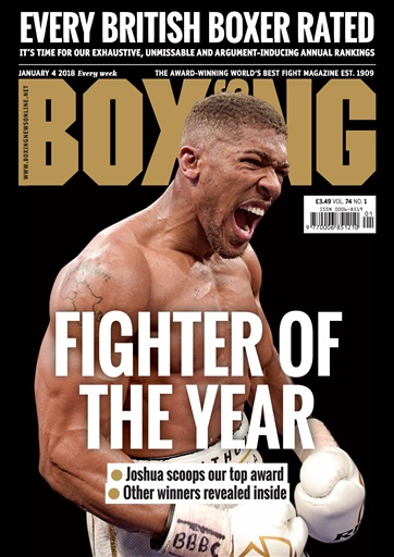 Boxing News Magazine - 02/01/2018 Back Issue