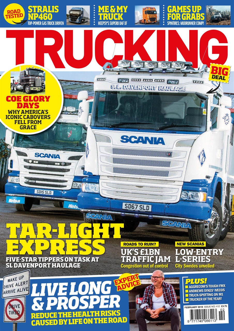 Trucking Magazine - February 2018 Back Issue