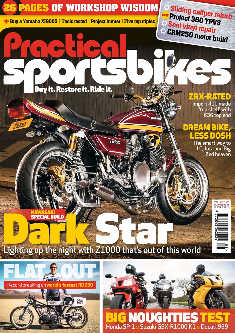 Practical Sportsbikes Magazine - February 2018 Back Issue