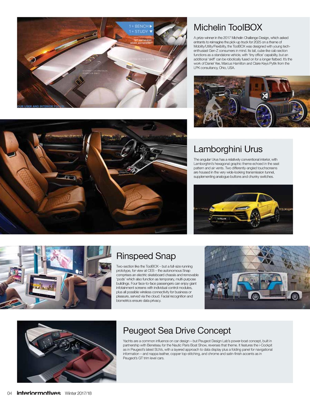 Interior Motives Magazine - Winter 2017/18 Back Issue