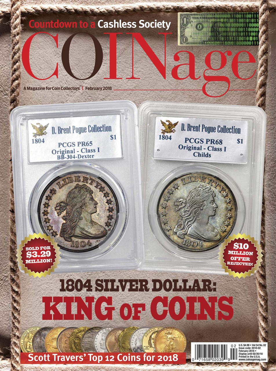COINage Magazine - February 2018 Back Issue