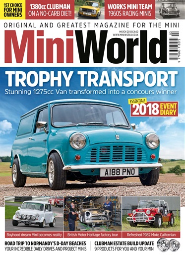 Mini World Magazine - March 2018 Back Issue