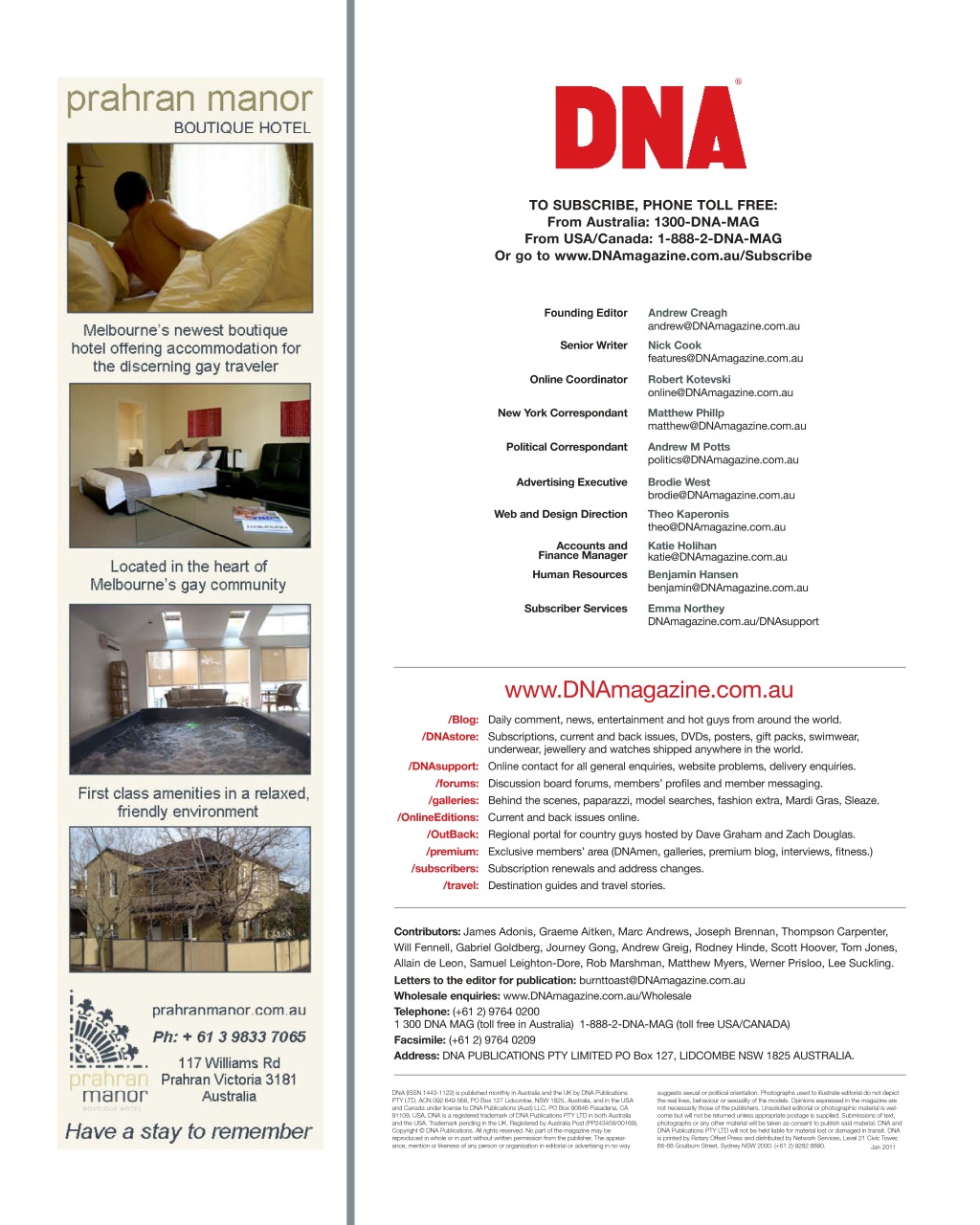 DNA Magazine - DNA #132 - Travel Back Issue