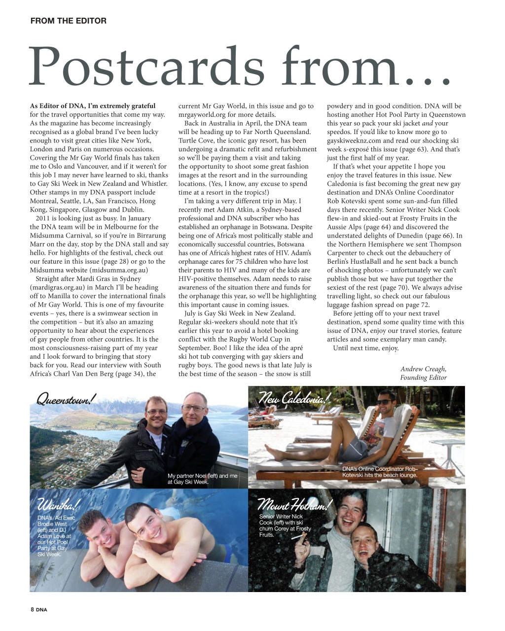 DNA Magazine - DNA #132 - Travel Back Issue