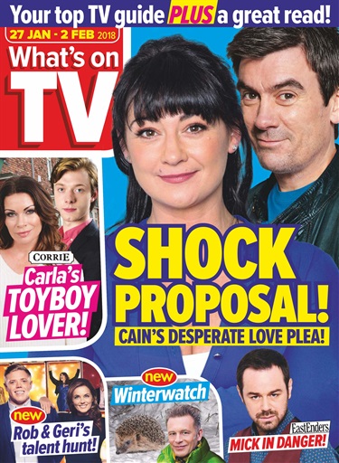 What's on TV Magazine - 27th January 2018 Back Issue