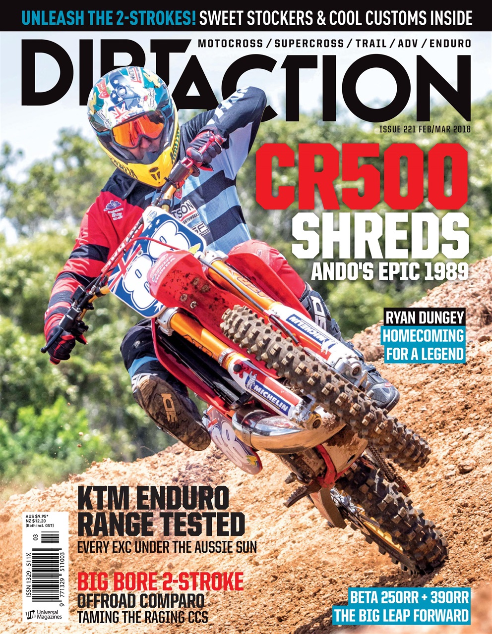 Dirt Action Magazine - Issue#221 Feb 2018 Back Issue