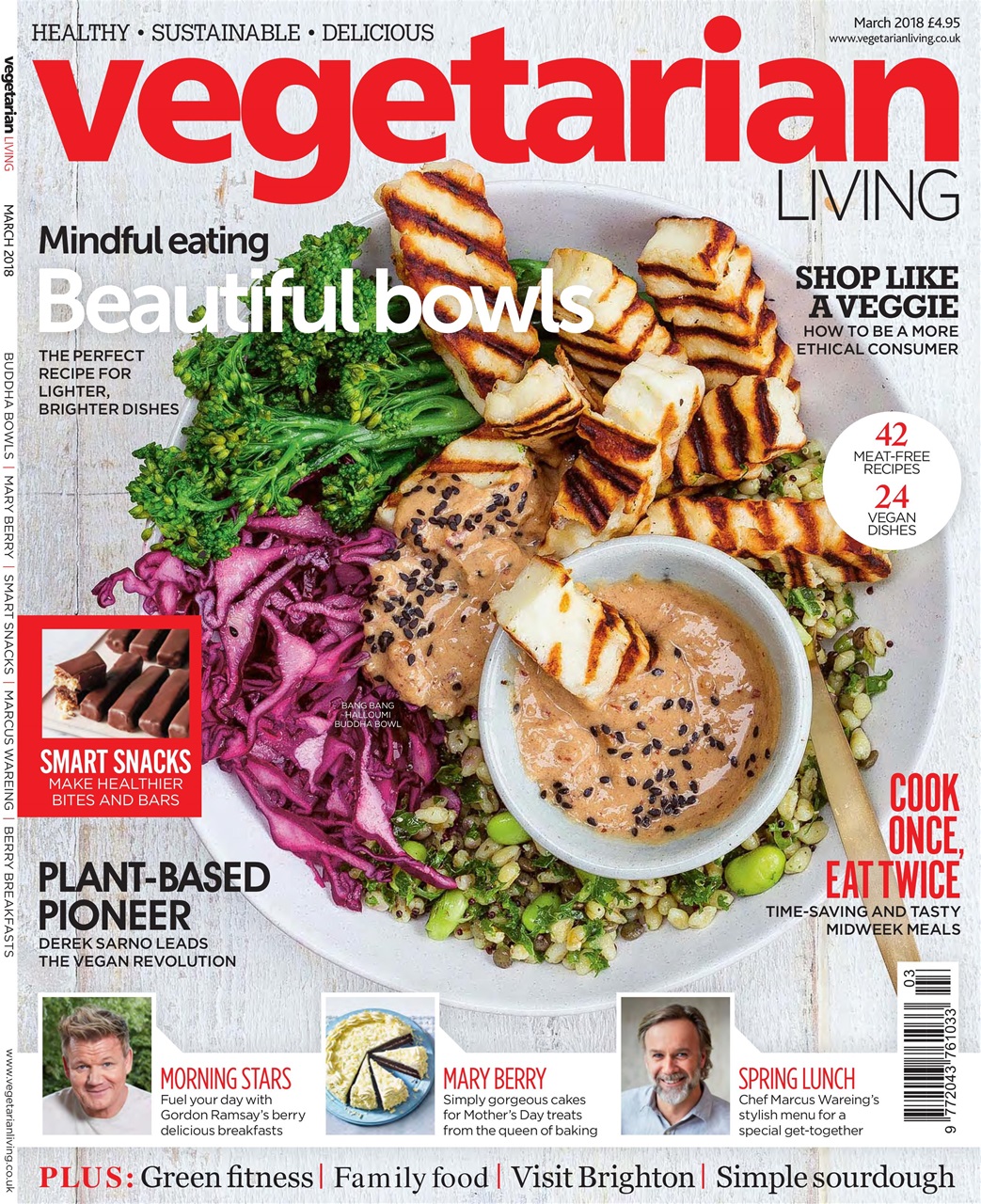 Vegetarian Living Magazine - March-18 Back Issue
