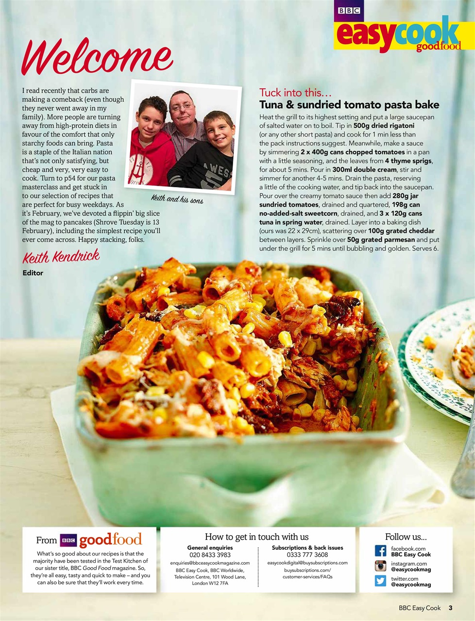 Easy Cook Magazine - Issue 109 Back Issue