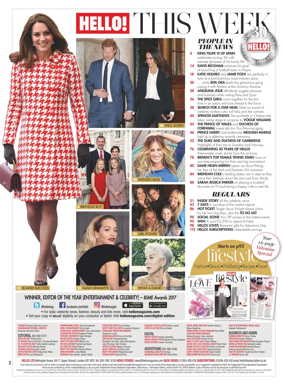 Hello! Magazine - 1519 Subscriptions | Pocketmags