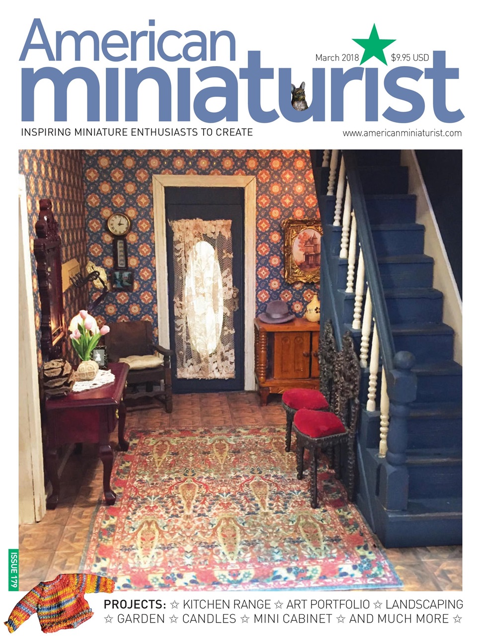 American Miniaturist Magazine - March 2018 Back Issue