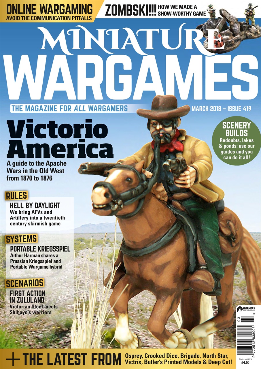 Miniature Wargames Magazine - March 2018 (419) Subscriptions | Pocketmags