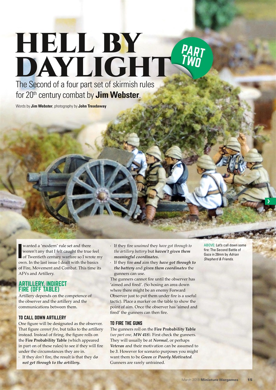 Miniature Wargames Magazine - March 2018 (419) Subscriptions | Pocketmags
