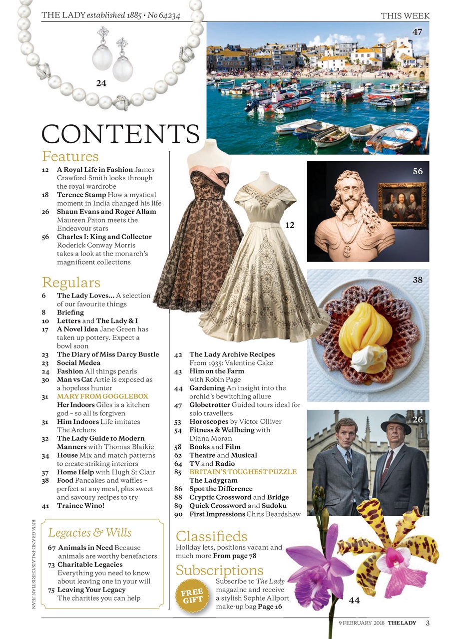 The Lady Magazine - 09 February 2018 Back Issue