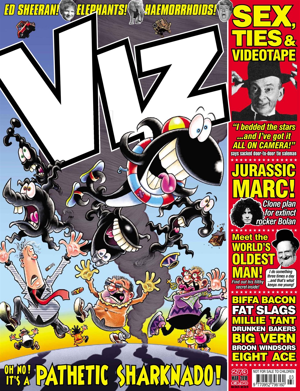 Viz Magazine - March 2018 Subscriptions | Pocketmags