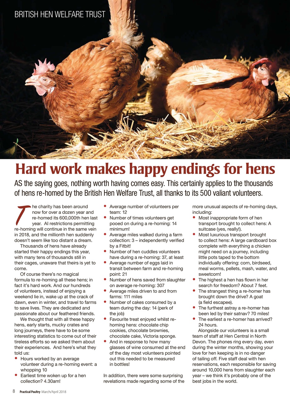Practical Poultry Magazine - March/April 2018 Back Issue