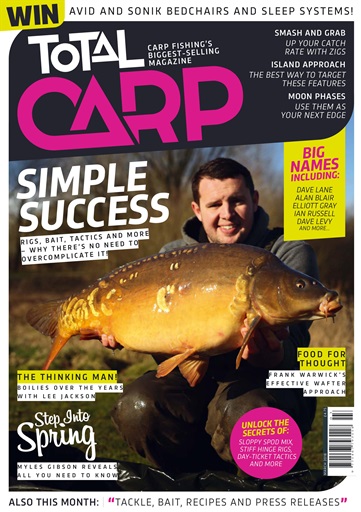Total Carp Magazine - March 2018 Subscriptions | Pocketmags